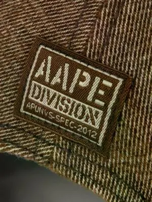 AAPE BY *A BATHING APE Embroidered Logo-patch Cap