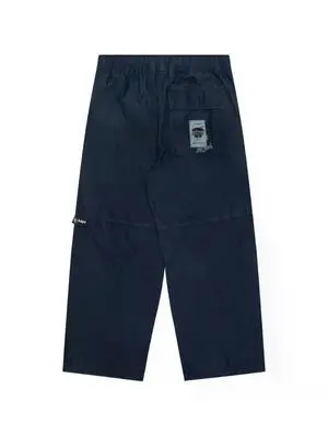 AAPE BY *A BATHING APE Moonface Embroidered Track Pants