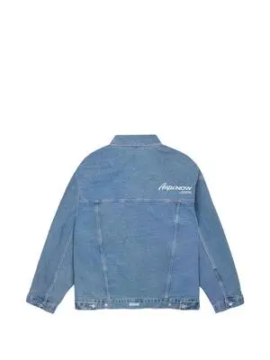 AAPE BY *A BATHING APE Moonface Panelled Denim Jacket