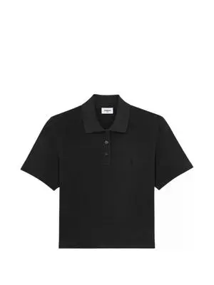 Saint Laurent Logo-embroidered Polo Shirt