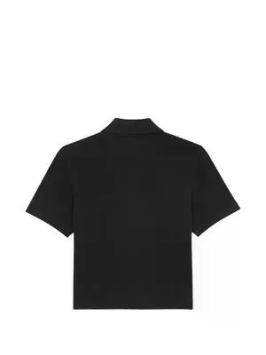 Saint Laurent Logo-embroidered Polo Shirt