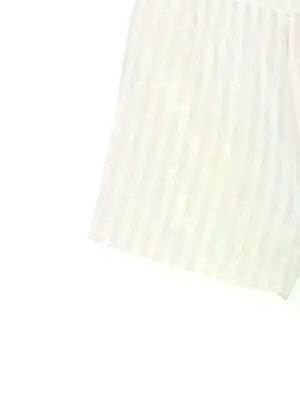 BAMBAH Pinstripe Linen Shorts