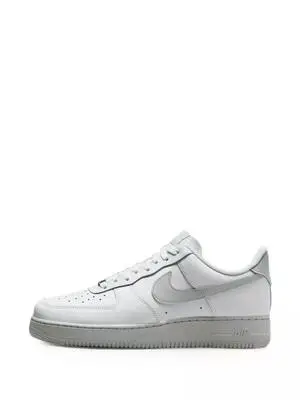 Nike Force 1 '07 Leather Lace-up Sneakers - White