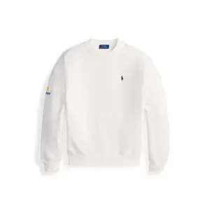 Ralph Lauren Us Open Fleece Crewneck Sweatshirt - Ceramic White