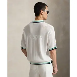 Ralph Lauren Us Open Short-sleeve Cardigan