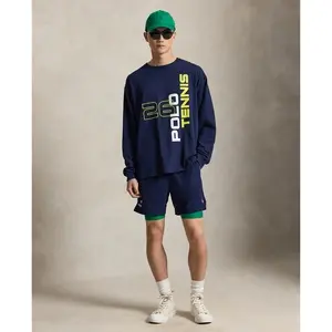 Ralph Lauren Us Open Graphic Jersey Long-sleeve Tee