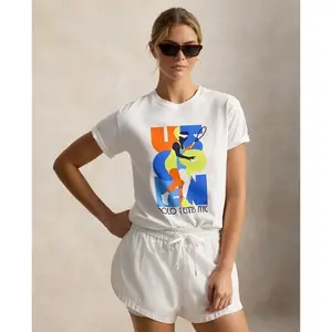 Ralph Lauren Us Open Graphic Cotton Jersey Tee