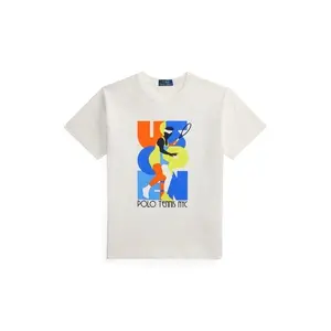 Ralph Lauren Us Open Graphic Cotton Jersey Tee