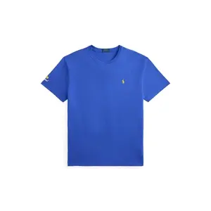 Ralph Lauren Us Open Classic Fit Jersey T-shirt - New Iris Blue