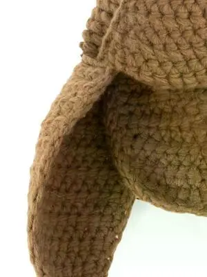 Etro Crochet Wool & Alpaca Blend Trapper Hat