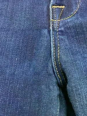 FRAME Navy Flared Cut Jeans - Blue