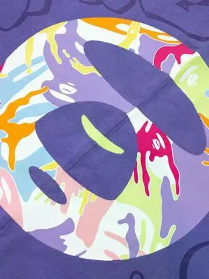 AAPE BY *A BATHING APE Moonface Graphic-print T-shirt