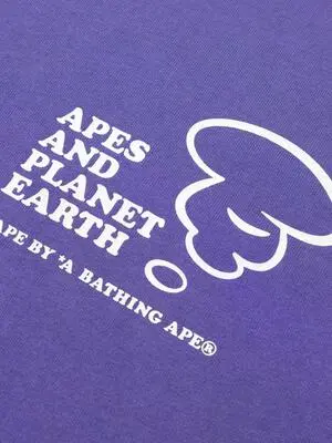 AAPE BY *A BATHING APE Moonface Graphic-print T-shirt
