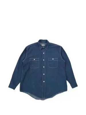 KAPTAIN SUNSHINE Contrast-stitch Chest-pockets Shirt