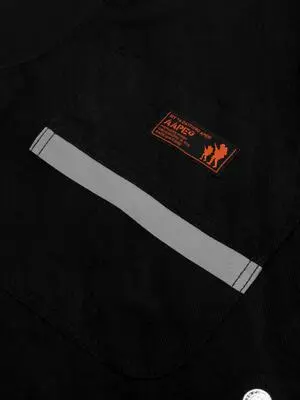 AAPE BY *A BATHING APE Logo-patch Button-up Shirt