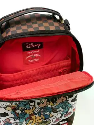 SPRAYGROUND Check-print Disney Mickey & Friends Backpack