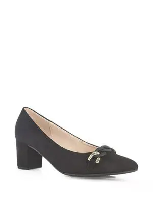 Gabor Knot-detail Block-heel Pumps