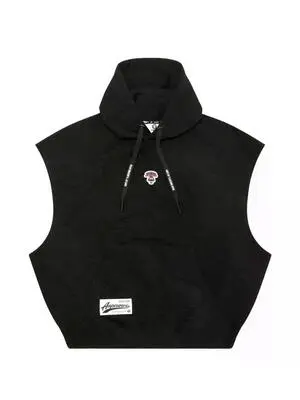 AAPE BY *A BATHING APE Moonface Logo Camo-print Hoodie - Black