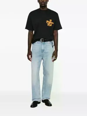 A PAPER KID Logo-print Short-sleeve T-shirt