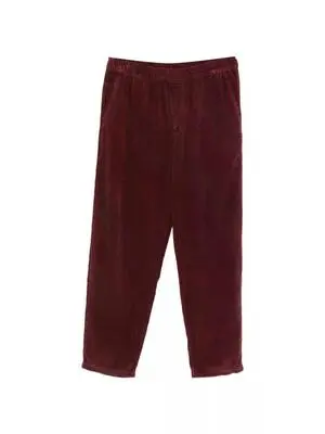 American Vintage Corduroy Straight-leg Trousers - Red