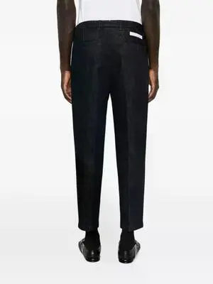 BRIGLIA 1949 Pleated Tapered-leg Jeans