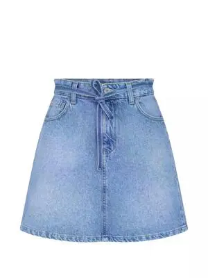 Liu Jo Belt Denim Mini Skirt