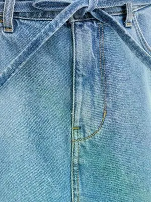 Liu Jo Belt Denim Mini Skirt