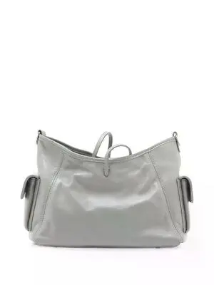 LOUIS VUITTON Lambskin Satchel - Grey