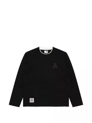 AAPE BY *A BATHING APE A Logo-patch Layered-effect T-shirt