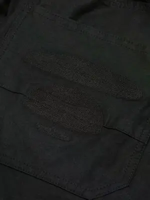 AAPE BY *A BATHING APE Moonface Logo Relaxed-fit Trousers