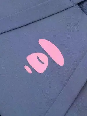 AAPE BY *A BATHING APE Moonface-detail Bra Top - Neutrals