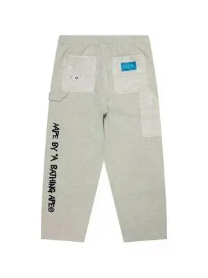 AAPE BY *A BATHING APE Logo-patch Track Pants