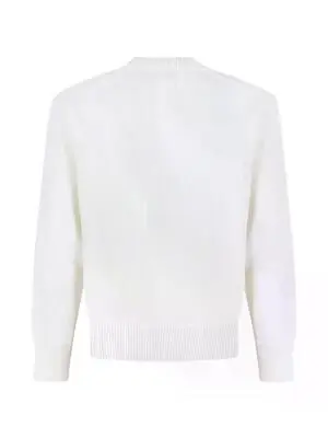 Kenzo Intarsia Knit Sweater - White