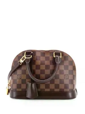 LOUIS VUITTON Alma Handbag Damier Bb Shoulder Bag - Brown