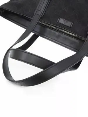 Gucci 2000-2015 Gg Canvas Web Tote Bag