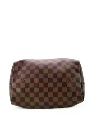 LOUIS VUITTON Speedy Bandouliere Damier 25 Satchel - Brown