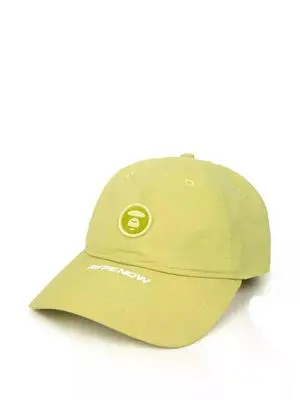 AAPE BY *A BATHING APE Moonface Patch Baseball Cap - Green