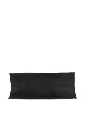 Saint Laurent Rive Gauche Canvas Tall Tote Bag - Neutrals