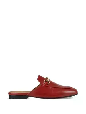 GUCCI Princetown Horsebit Leather Pumps