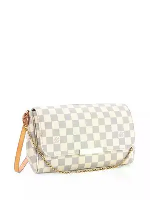 LOUIS VUITTON Damier Mm Crossbody Bag - White