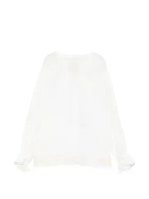 BAMBAH Audrey Blouse - White