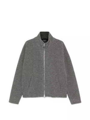 DONDUP Zip-up High-neck Jacket - Grey