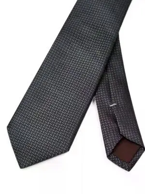 Canali Silk Jacquard Weave Neck Tie