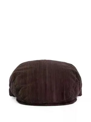 Barbour Westdale Cord Flat Cap - Brown