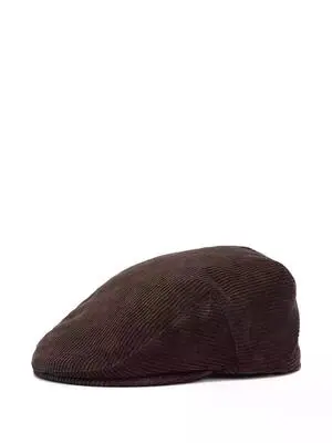 Barbour Cord Flat Cap - Brown