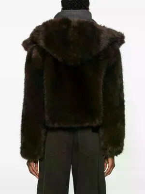 SYSTEM Faux Fur Hooded Jacket