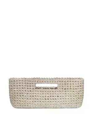HIBOURAMA Livia Gem Top-handle Tote Bag - Neutrals