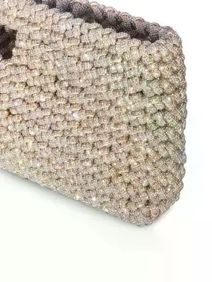 HIBOURAMA Livia Gem Top-handle Tote Bag - Neutrals