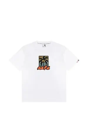 AAPE BY *A BATHING APE Graphic-print T-shirt - White