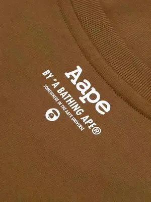 AAPE BY *A BATHING APE Moonface-patch Sweatshirt